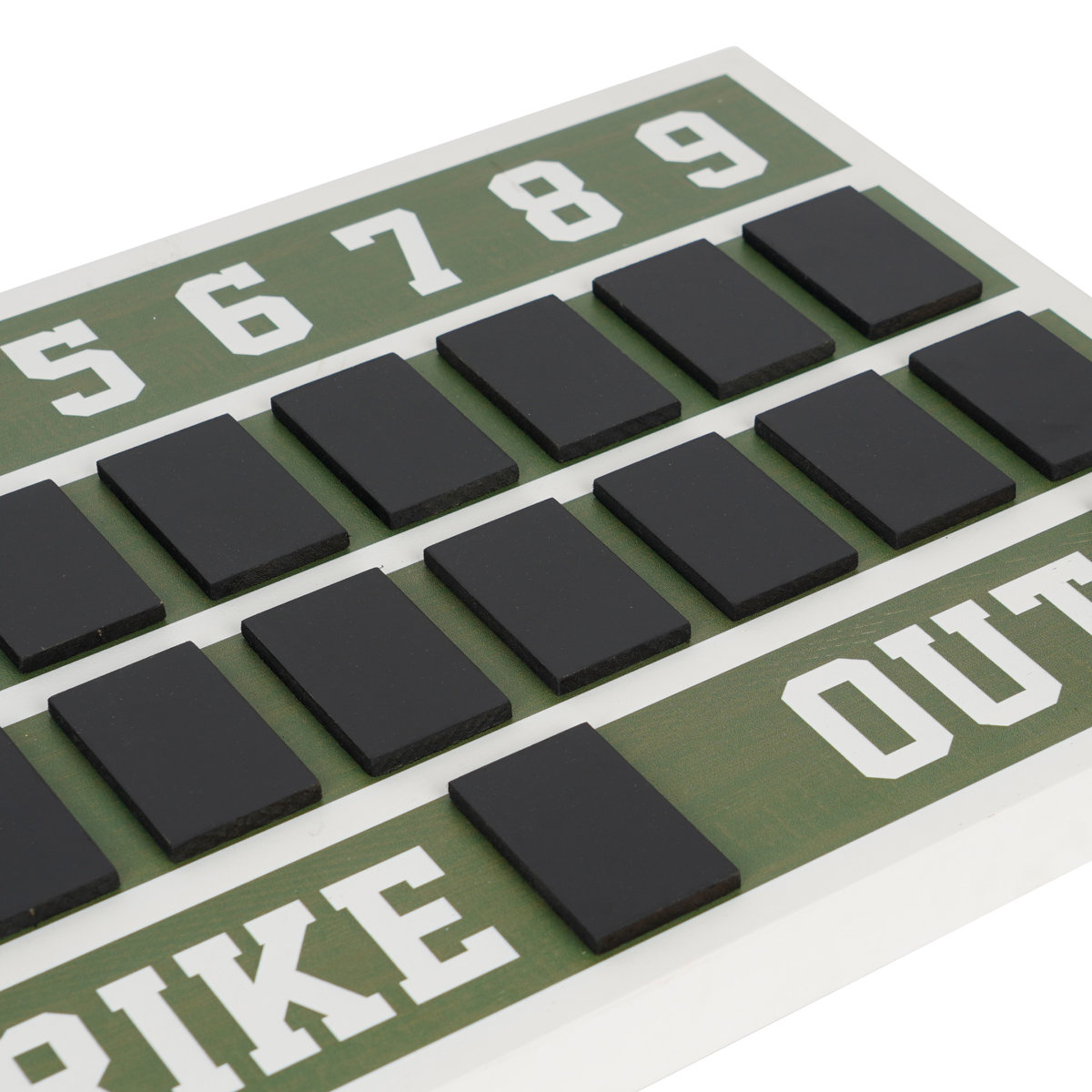 Trinx Baseball Scoreboard Sign Wood Wall Decor | Wayfair