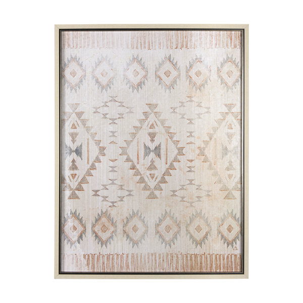 Foundry Select Aztec I Framed On Paper Print | Wayfair