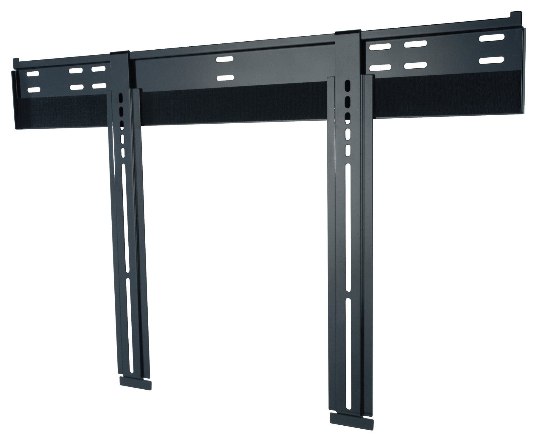 Peerless-AV Slimline Ultra-Thin Black Fixed Wall Mount Holds up to 150 ...