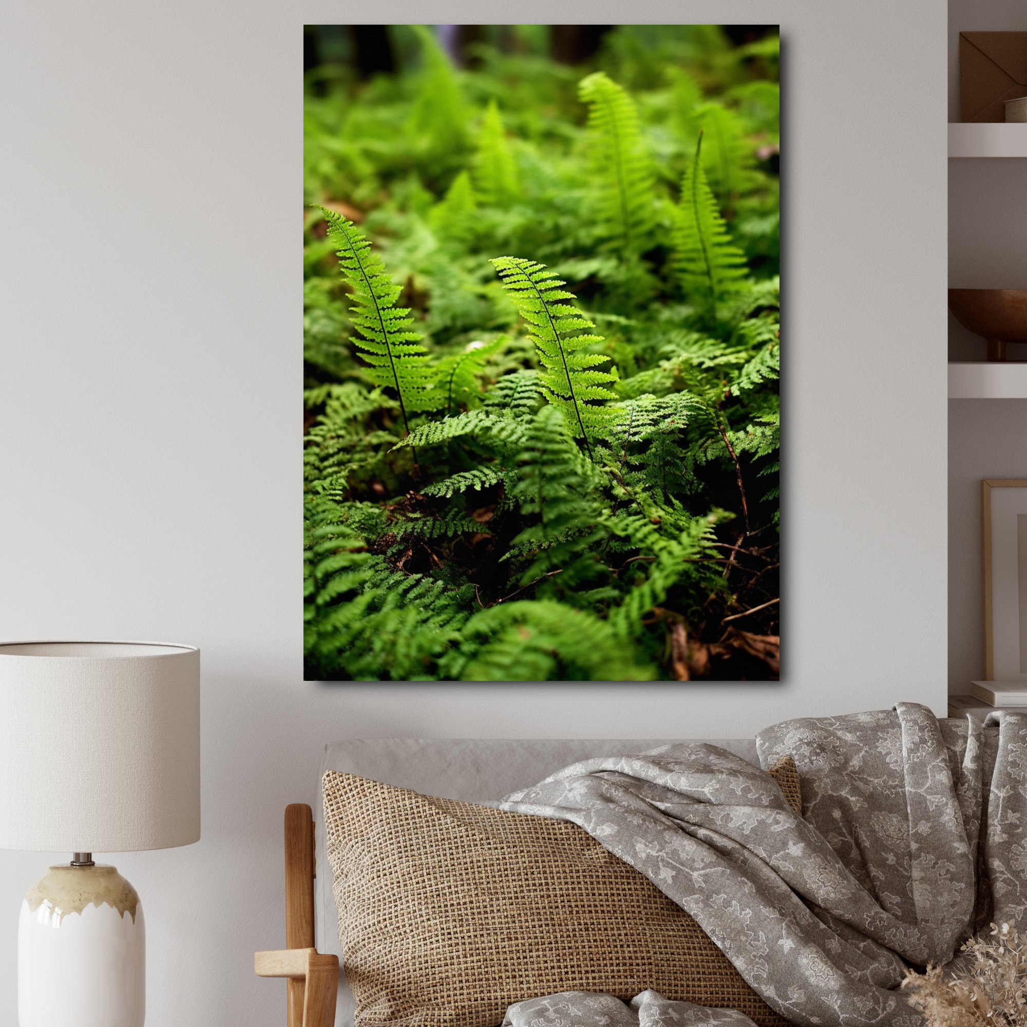 August Grove® Ferns - Floral Wall Art Prints | Wayfair