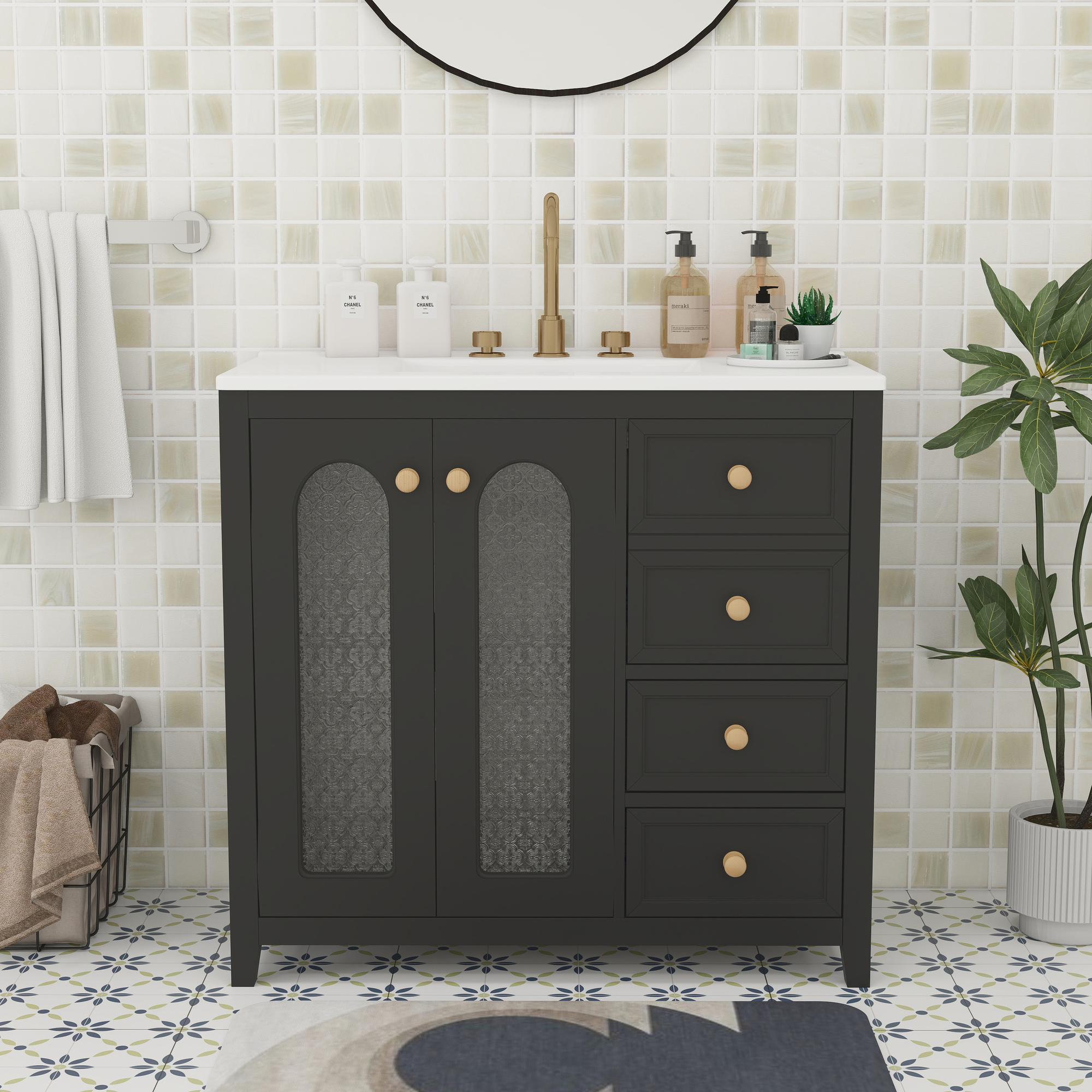 George Oliver Bathroom Vanity Sets | Wayfair