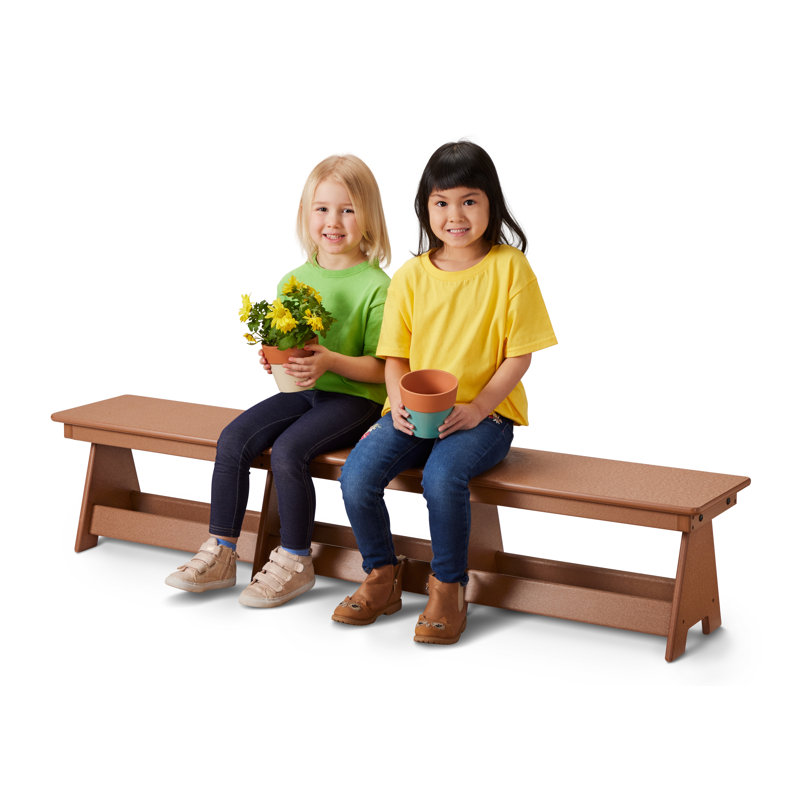 Jonti-Craft EverPlay ™ Large Outdoor Bench | Wayfair