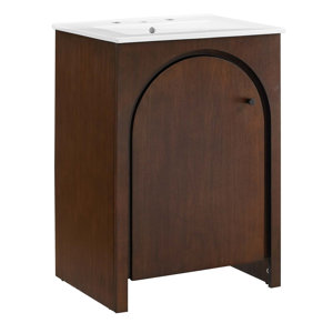 Modway Appia Single Bathroom Vanity with Ceramic Top & Reviews | Wayfair