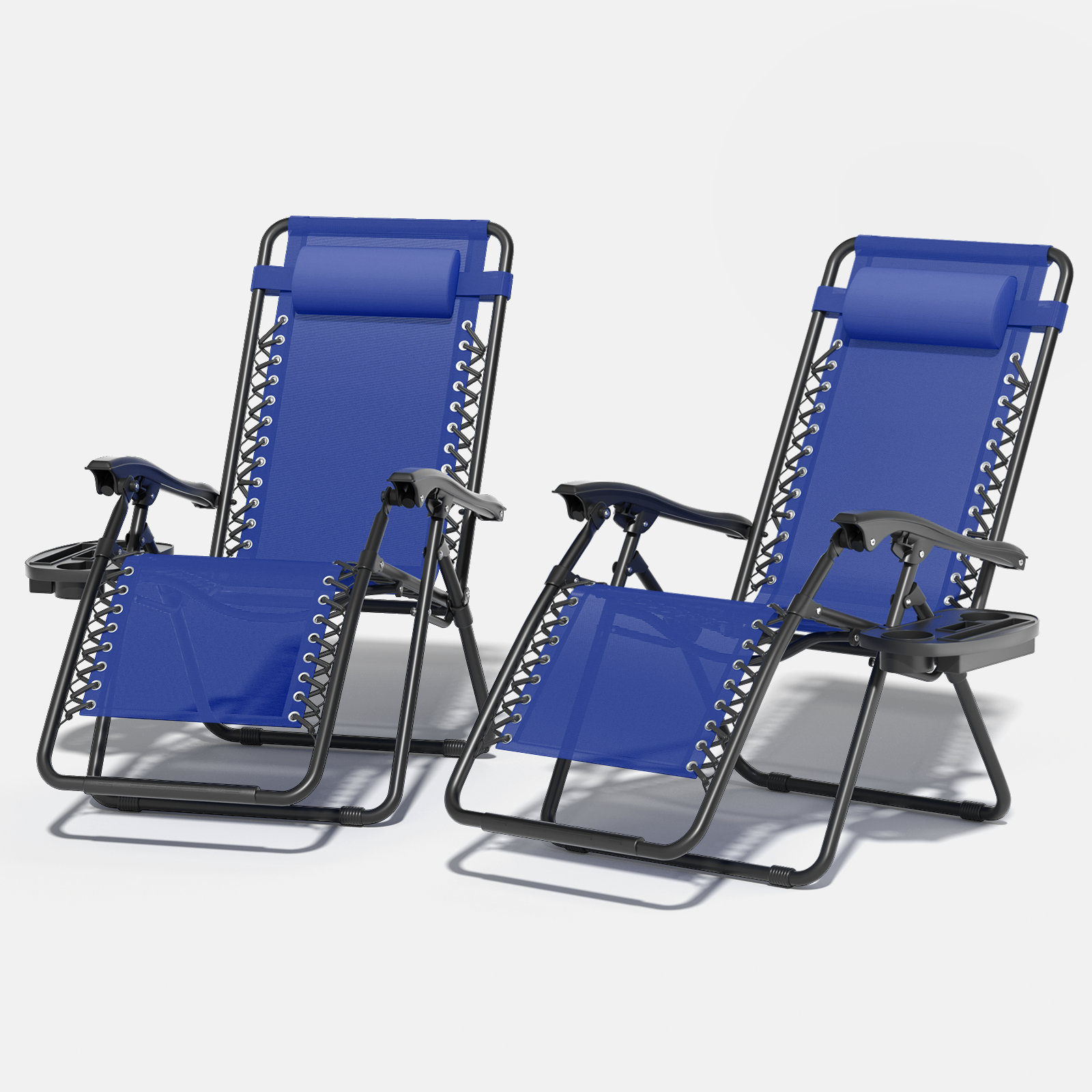 Arlmont & Co. Zero Gravity Chairs Recliners Outdoor Adjustable Foldable ...