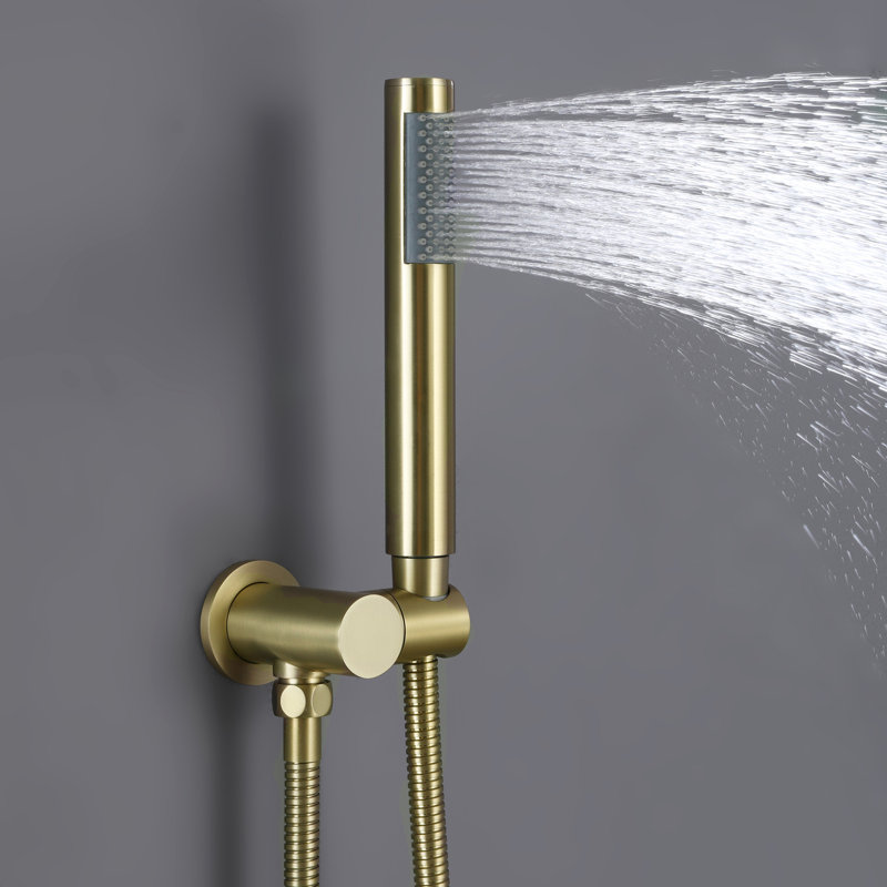 Selected Shower System, Wall Mounted Shower Faucet with Rough-in Valve ...