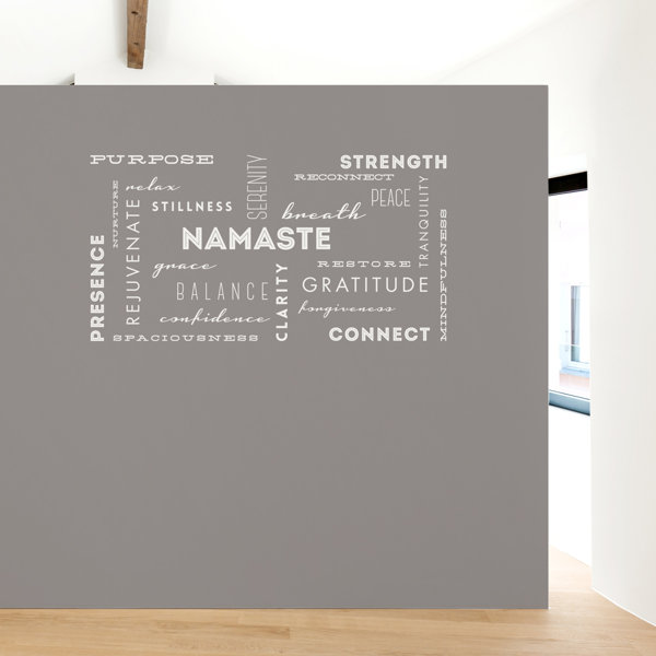 Wallums Wall Decor Text & Numbers Non-Wall Damaging Wall Decal ...