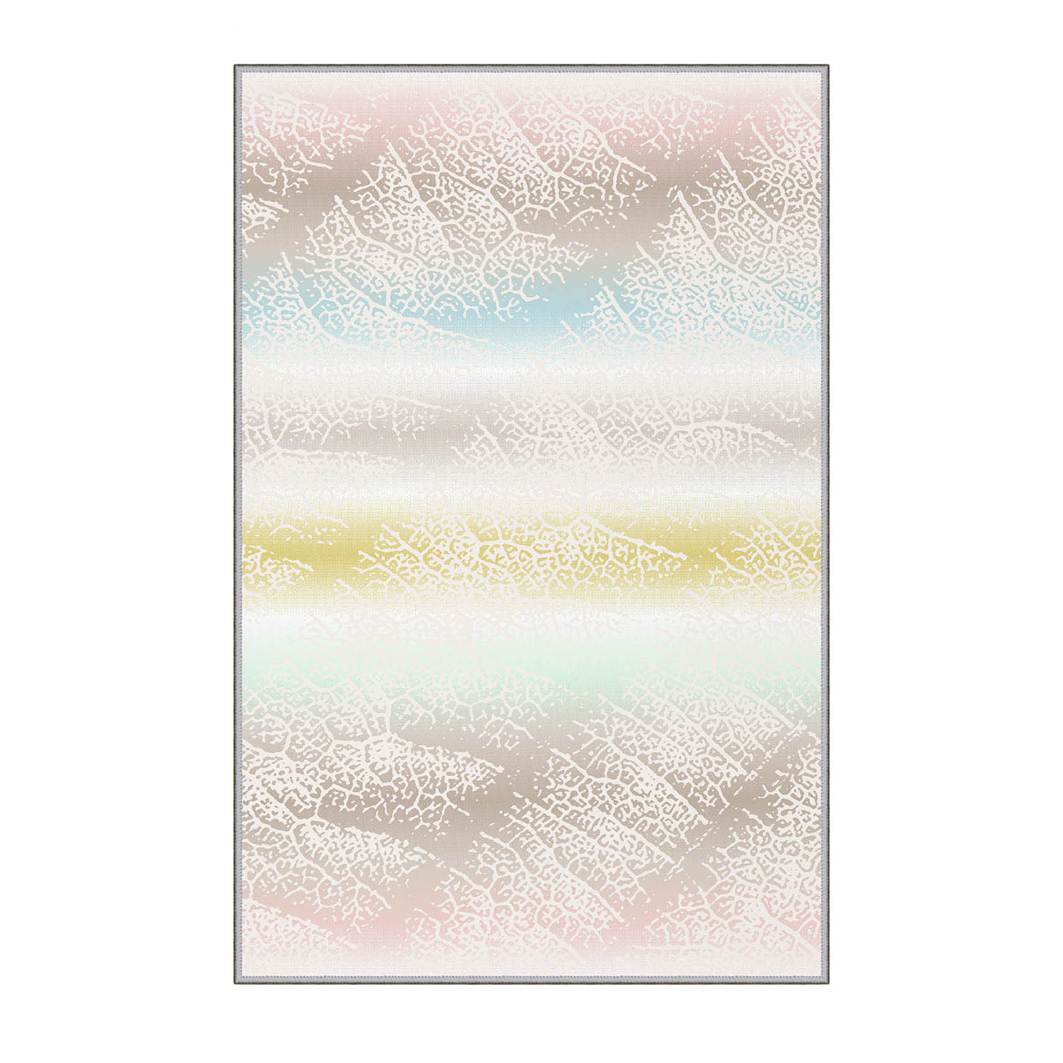 East Urban Home Deondria Cream/Blue/Pink Rug - Wayfair Canada