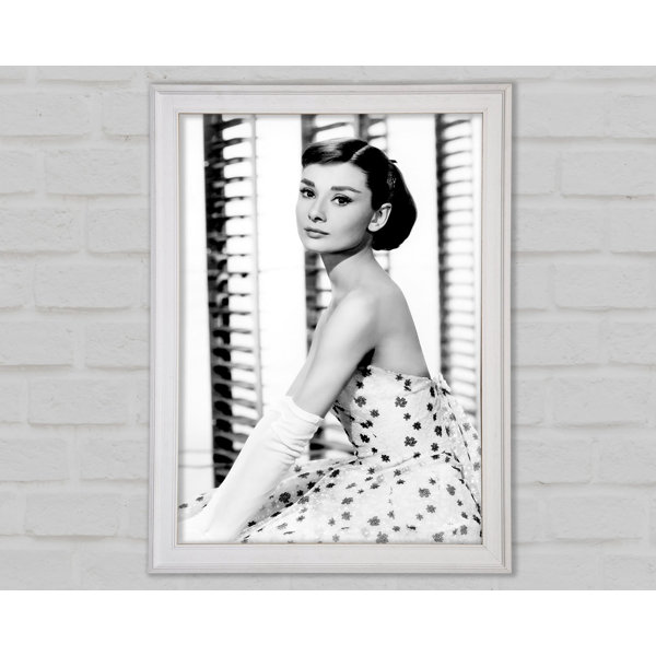 Brayden Studio Audrey Hepburn Style - Single Picture Frame Art Prints ...
