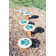 Ultra Play Bark Park Recycled Stepping Paws Set of 5 | Wayfair