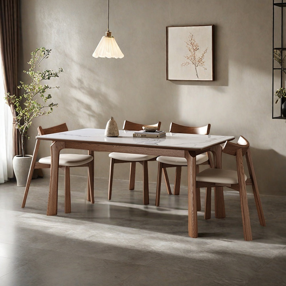 Elamer Simple light luxury high-end dining table set | Wayfair