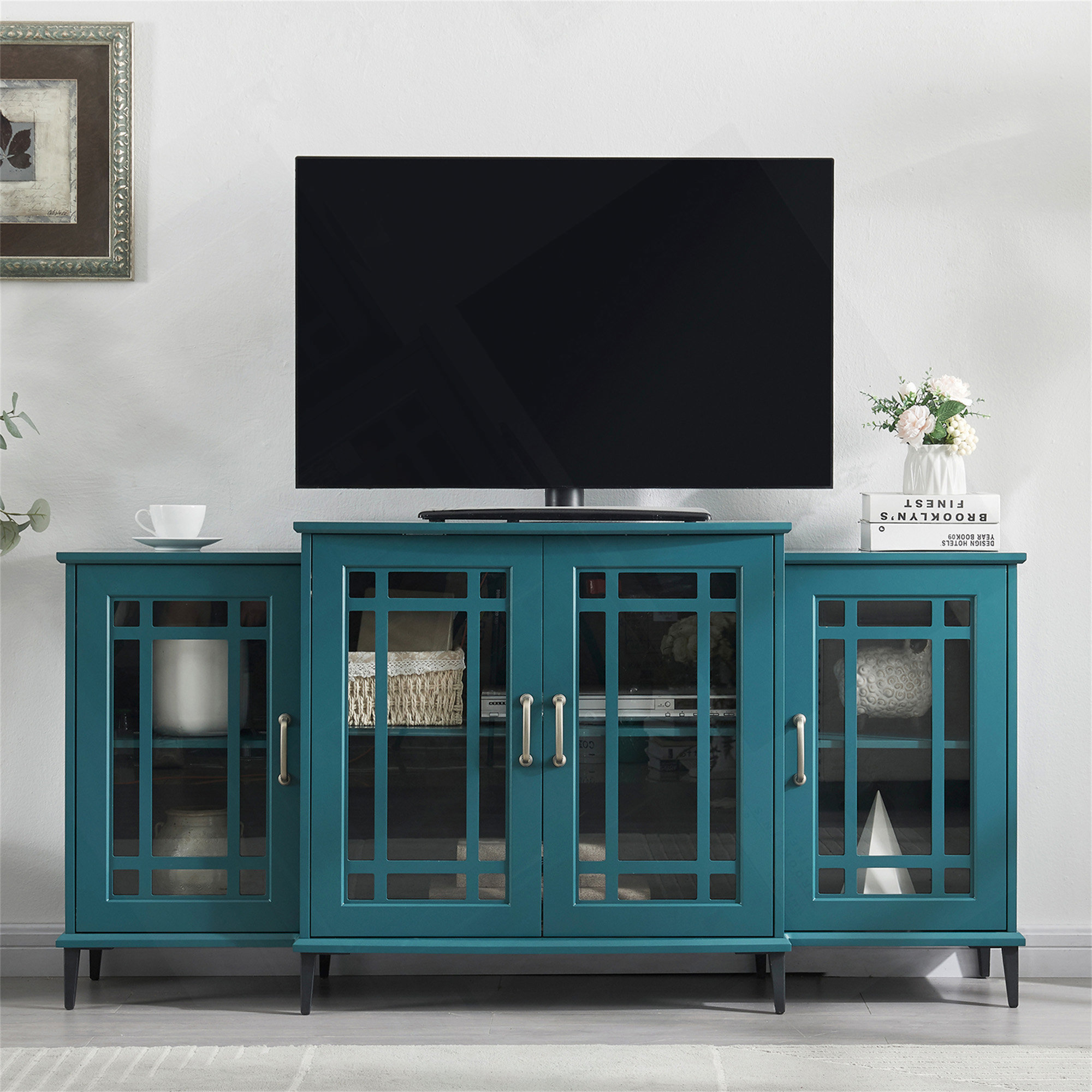 George Oliver 62" TV Stand | Wayfair