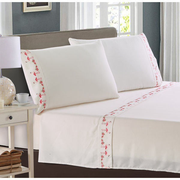 Harper Lane Seashore Embroidery Microfiber Machine Woven Microfiber ...