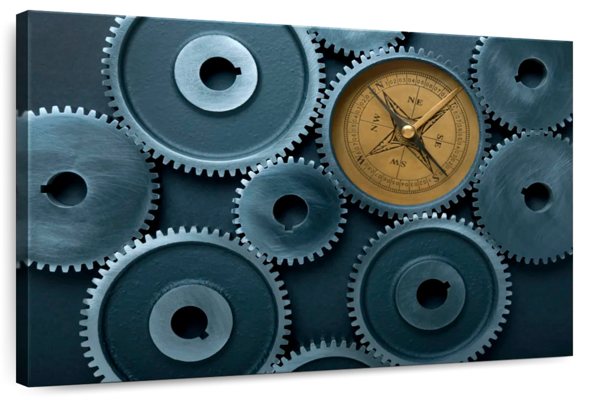 Williston Forge Cogs And Compass - Wayfair Canada