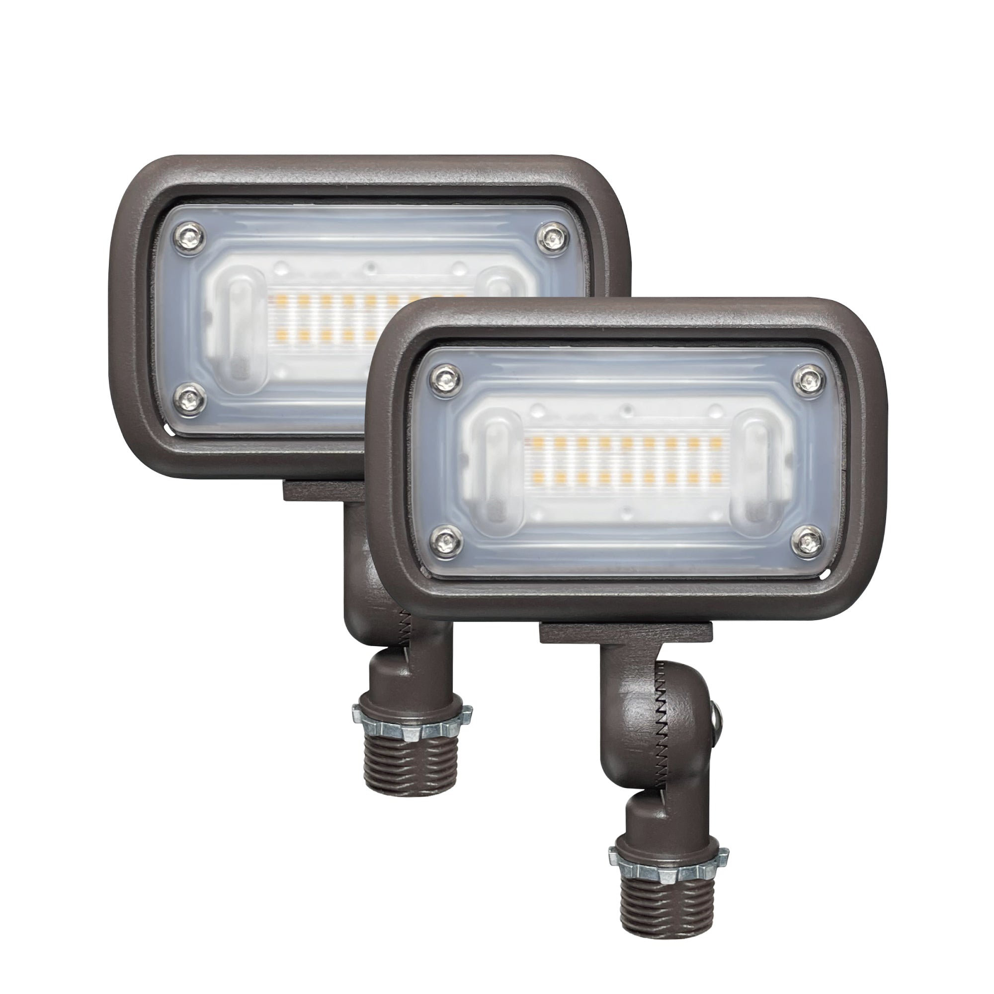 GKOplus Steel Integrated LED Flood Light Pack | Wayfair
