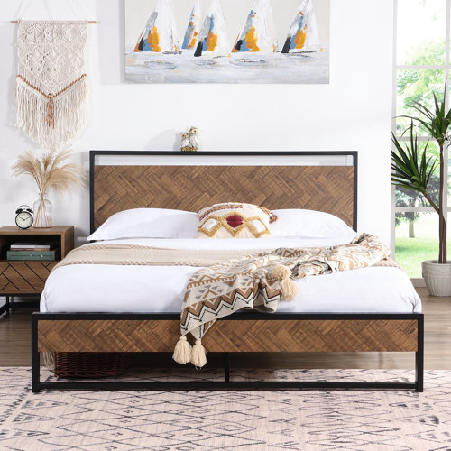 Wayfair | Full & Double Wood Platform Beds You'll Love in 2023
