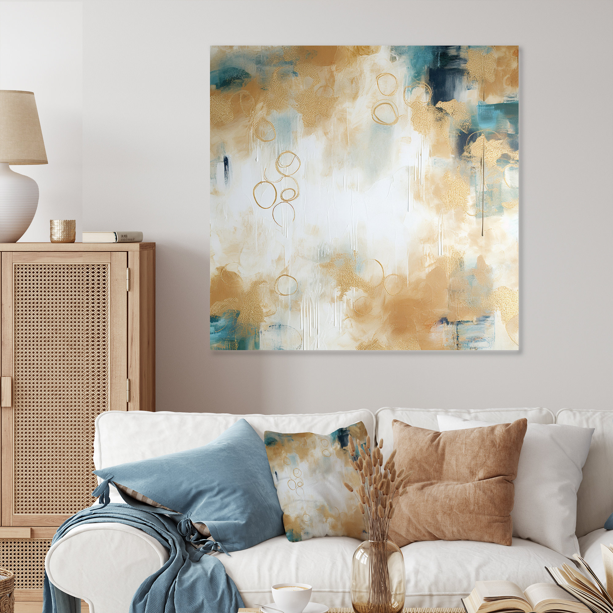 Mercer41 Gilded Daydreams IX - Minimalism Metal Wall Decor - Wayfair Canada