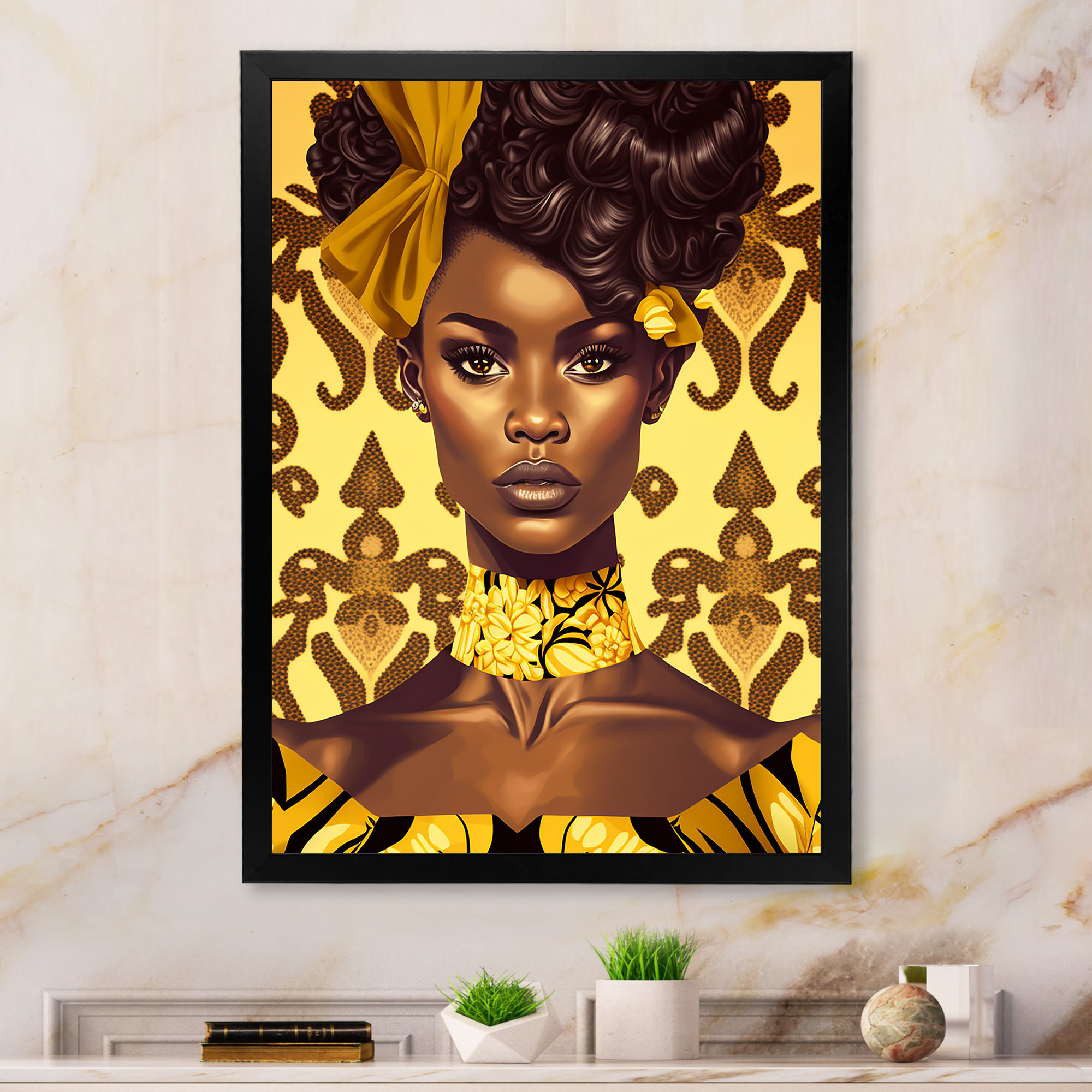 Mercer41 Emelya Vintage High Fashion African American Model VIII On ...