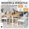 George Oliver Modern 5-Piece Rectangular Dining Set with Extendable ...
