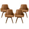 Corrigan Studio® 4.3" Thick Sponge Cushioned Seat, Mid-Century Modern ...