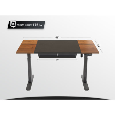 Inbox Zero Doucette Desk & Reviews | Wayfair
