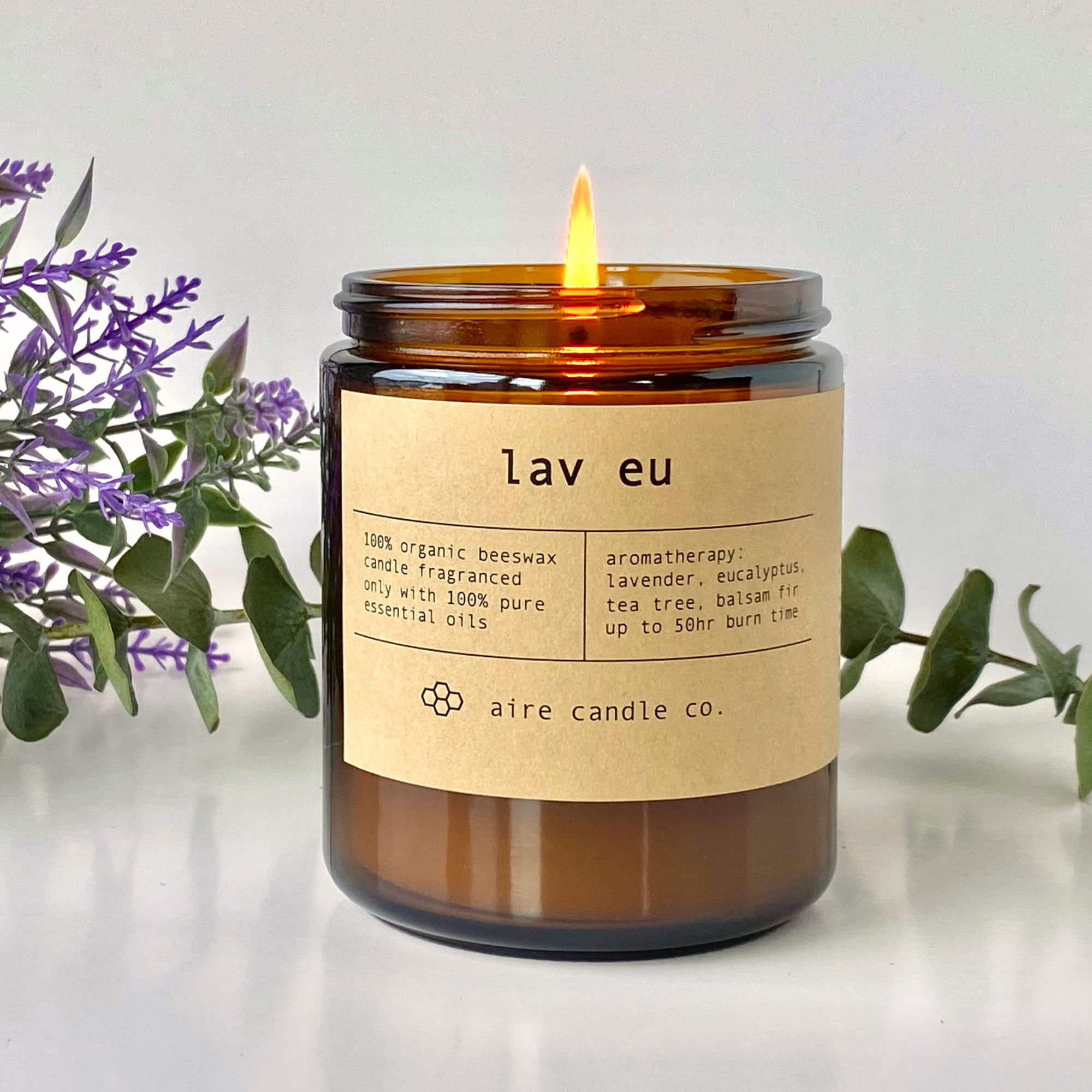 aire candle co. Lav Eu Beeswax Candle | Wayfair