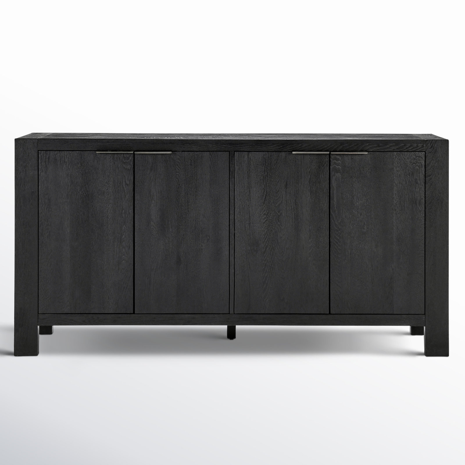 AllModern Block 72" Wide Oak Solid Wood Sideboard & Reviews | Wayfair
