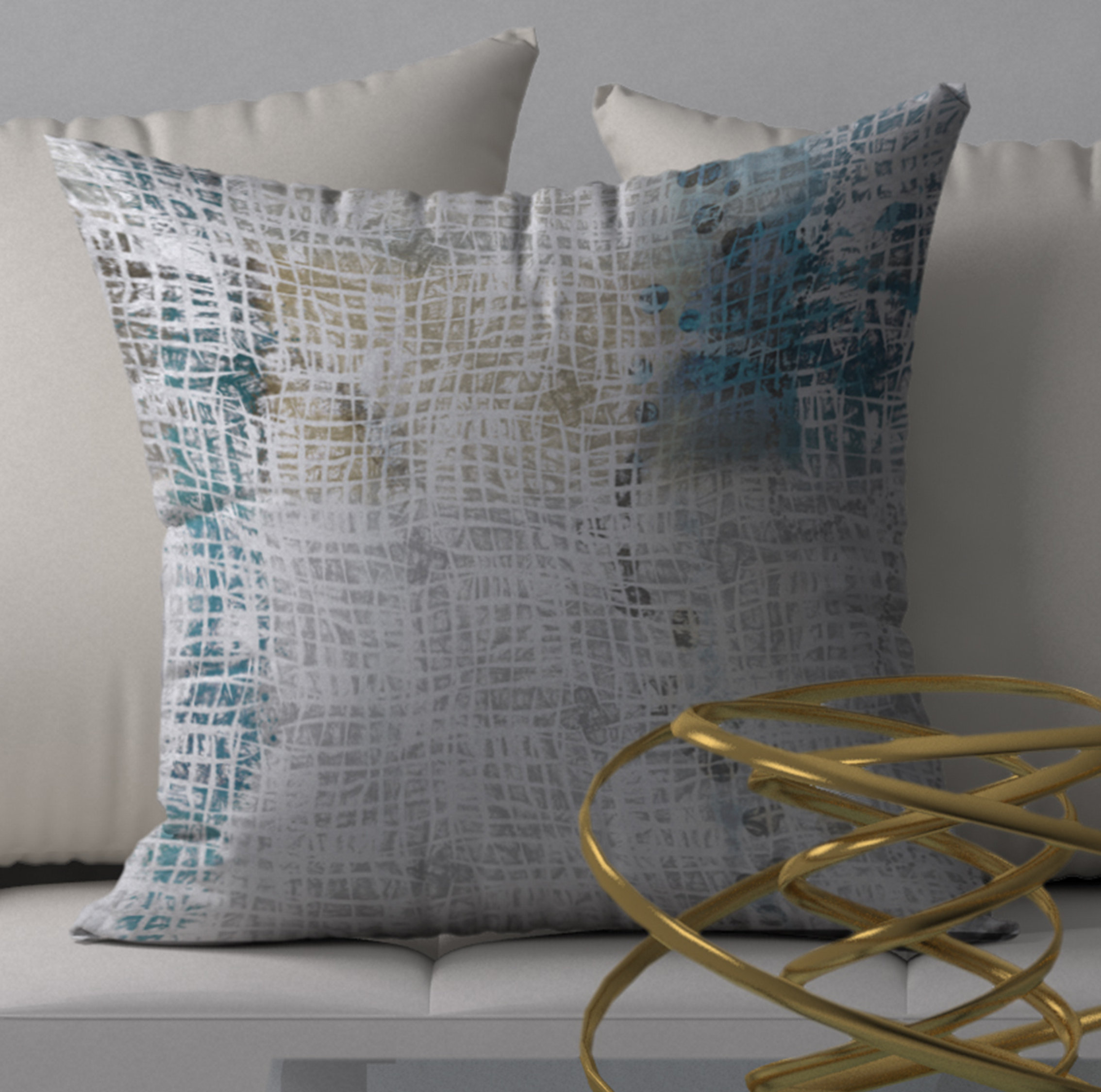 LeRoi Products Longest Delightful Modern Contemporary Decorative Throw ...
