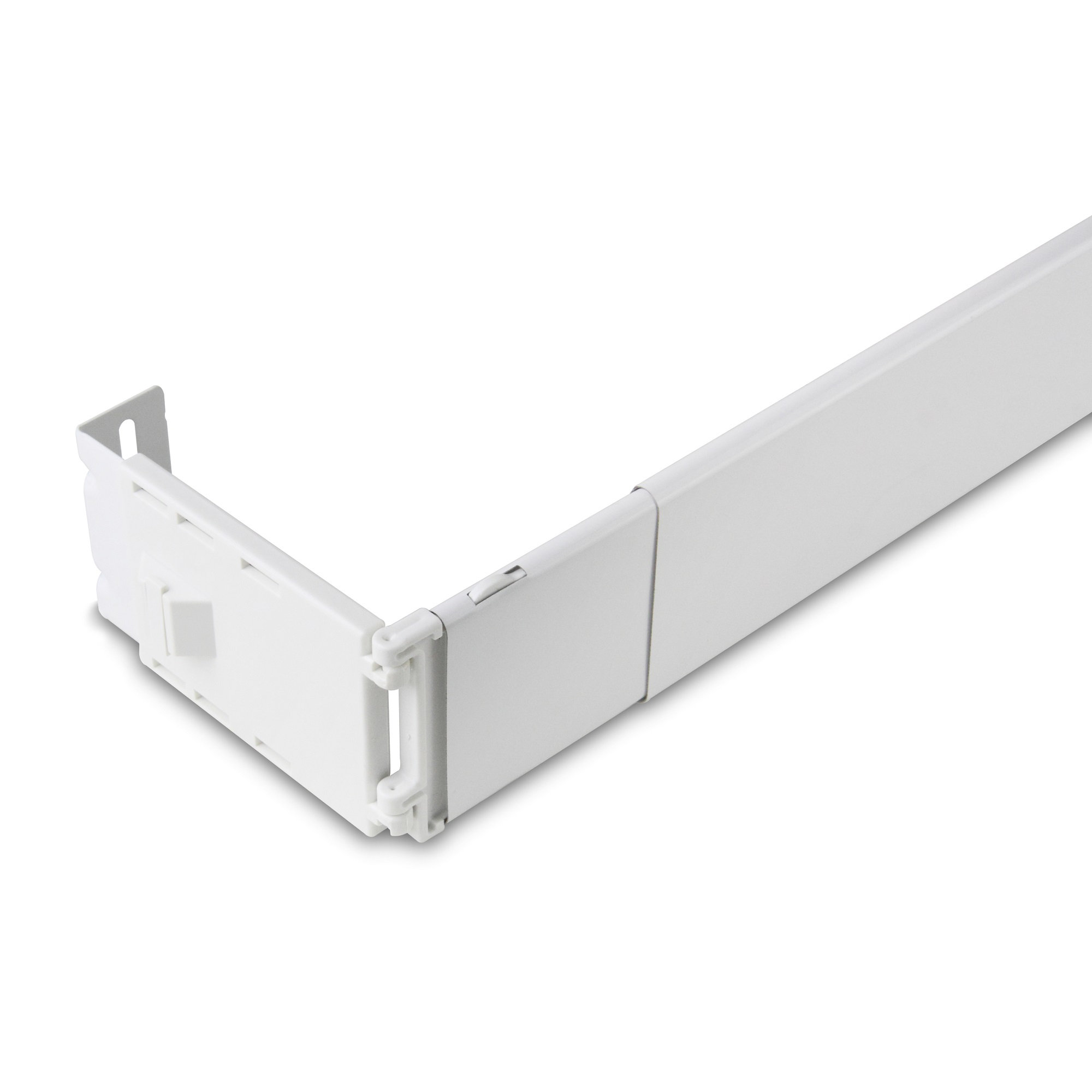 Zipcode Design™ Shanell White Adjustable Single Curtain Rod & Reviews ...