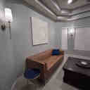 Trent Austin Design® Pecora 84.5" Faux Leather Tuxedo Arm Sofa ...