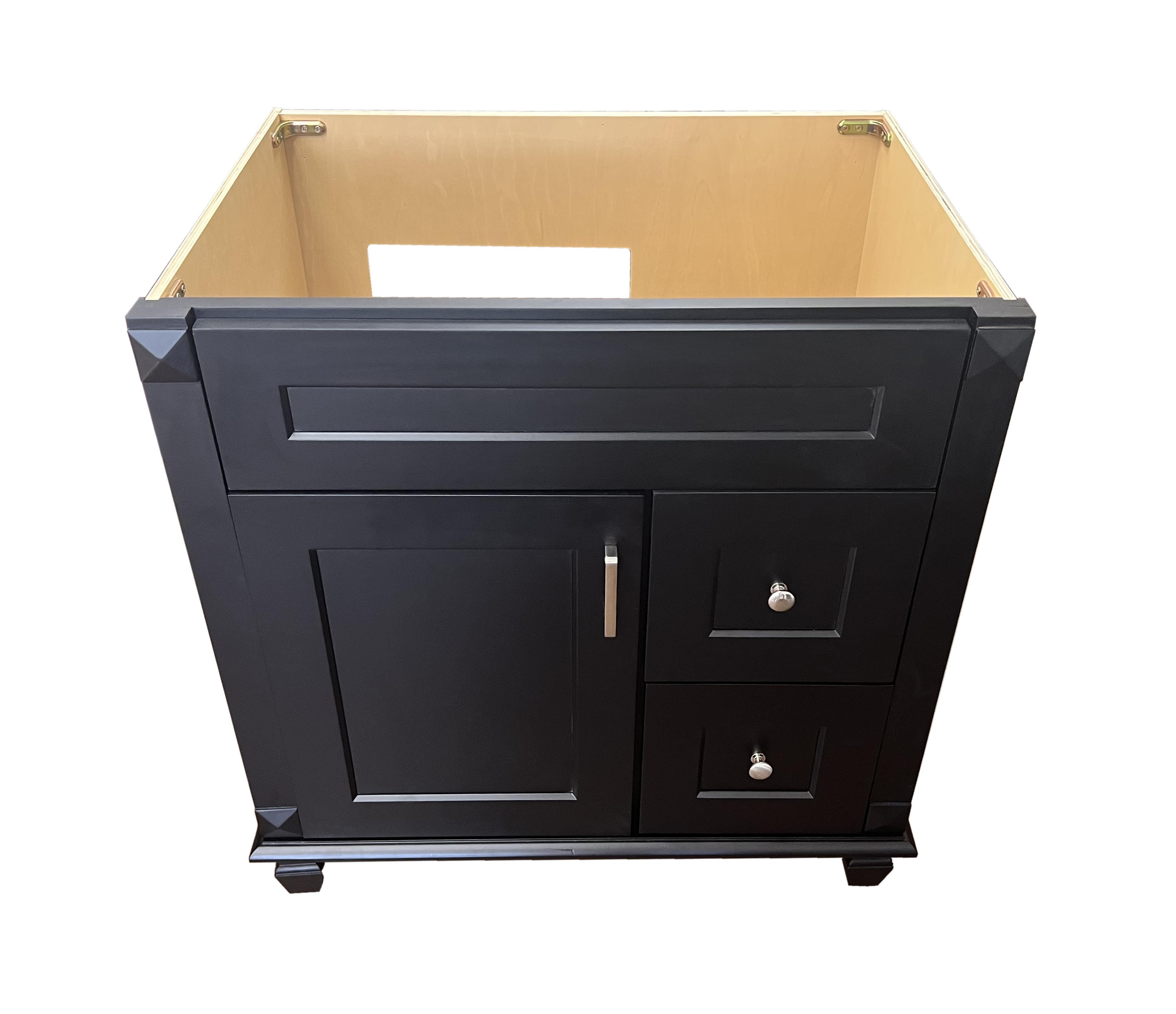 Niturra 30" Single Bathroom Vanity Base Only -Matte Black & Reviews ...