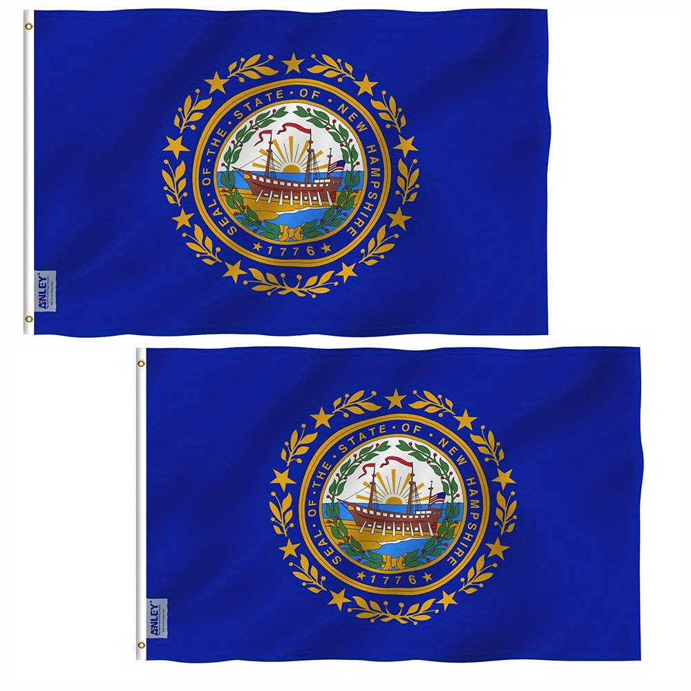 Charlton Home Fly Breeze 3x5 Foot New Hampshire State Flag - New ...