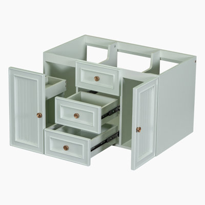 Hewei 29.3'' Single Bathroom Vanity Base Only in Green | Wayfair