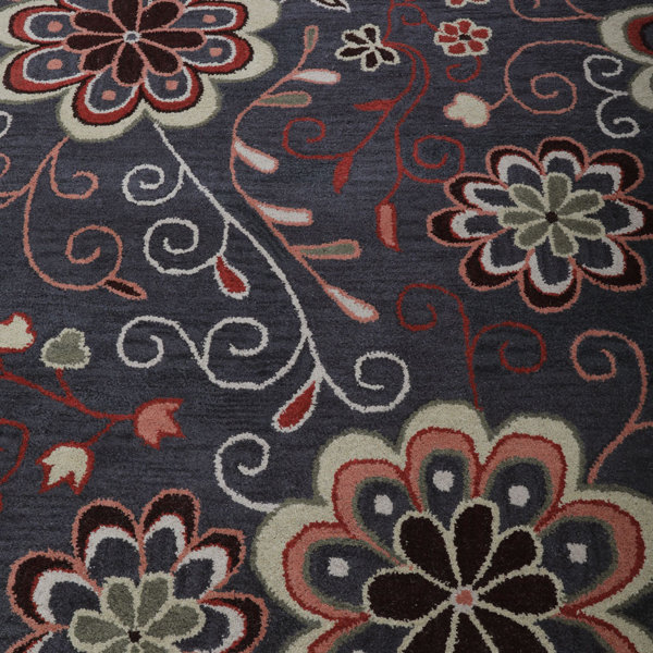 Get My Rugs Handmade Wool Charcoal Rug | Wayfair