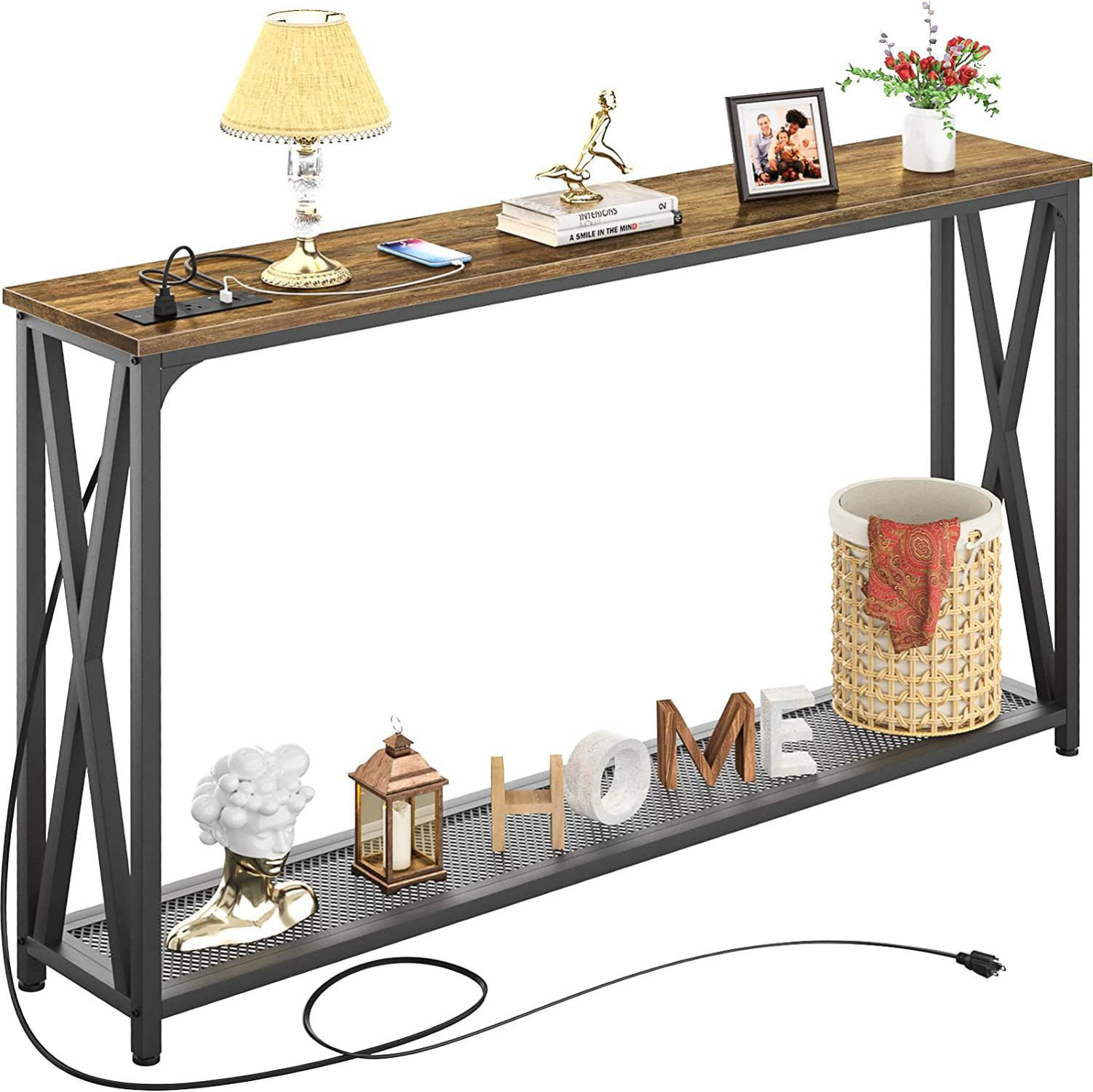 17 Stories Haylow 47" Console Table | Wayfair