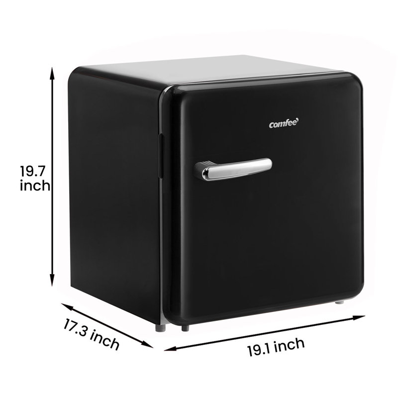 Comfee' Retro 1.6 cu. ft. Freestanding Mini Fridge & Reviews | Wayfair