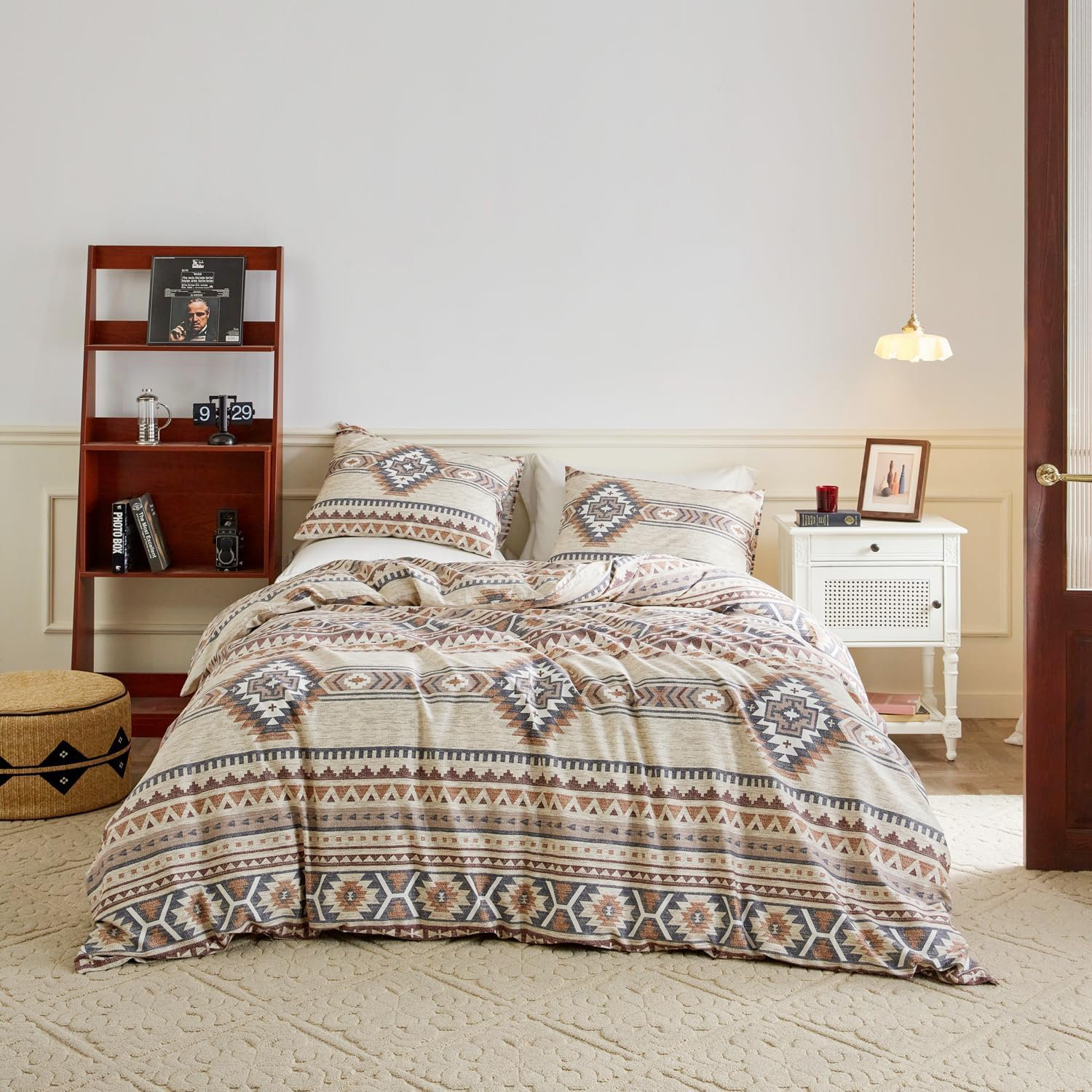 aztec queen bedding set