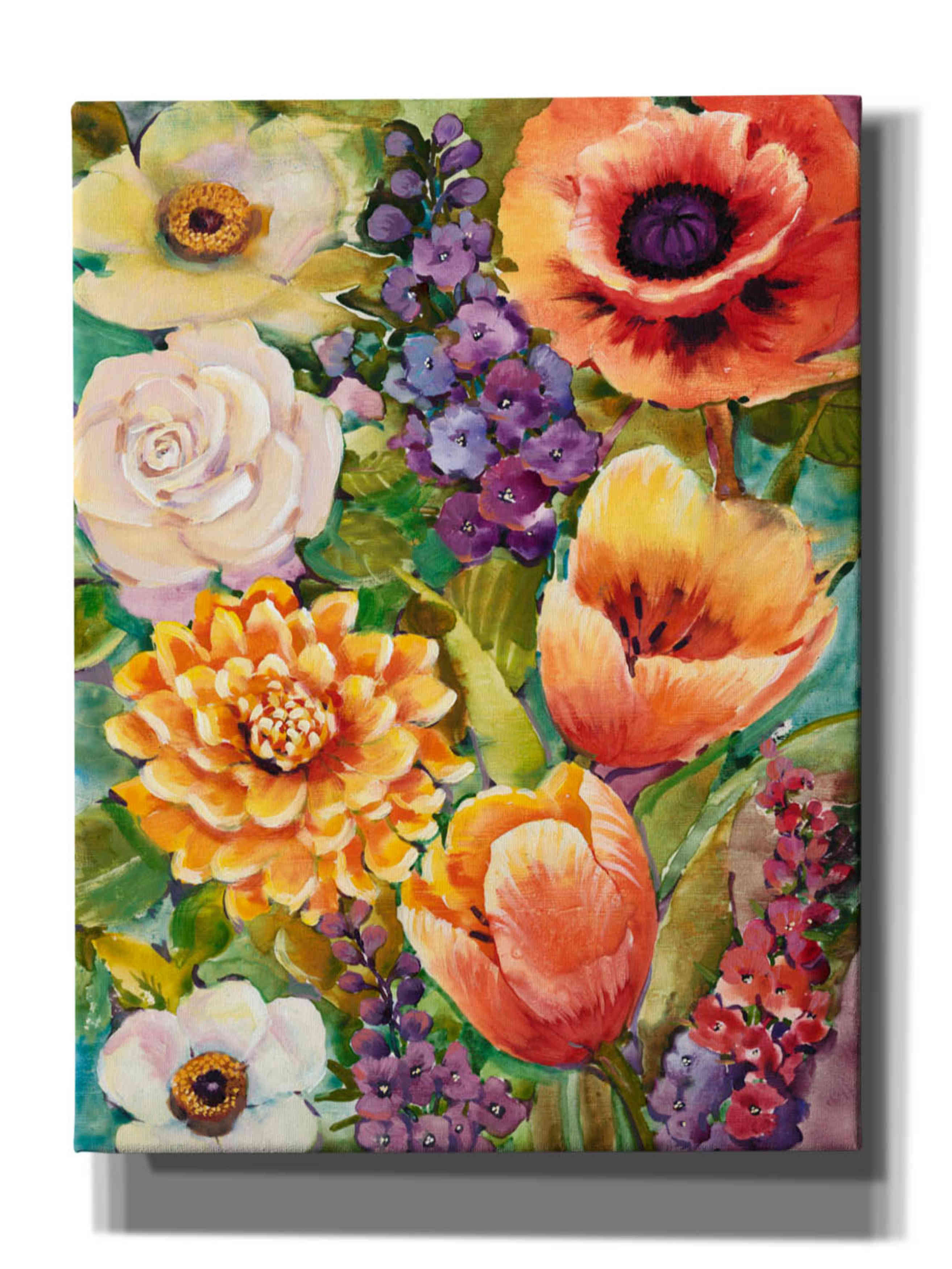Red Barrel Studio® Flower Bouquet II' By Tim O'toole, Canvas Wall Art ...