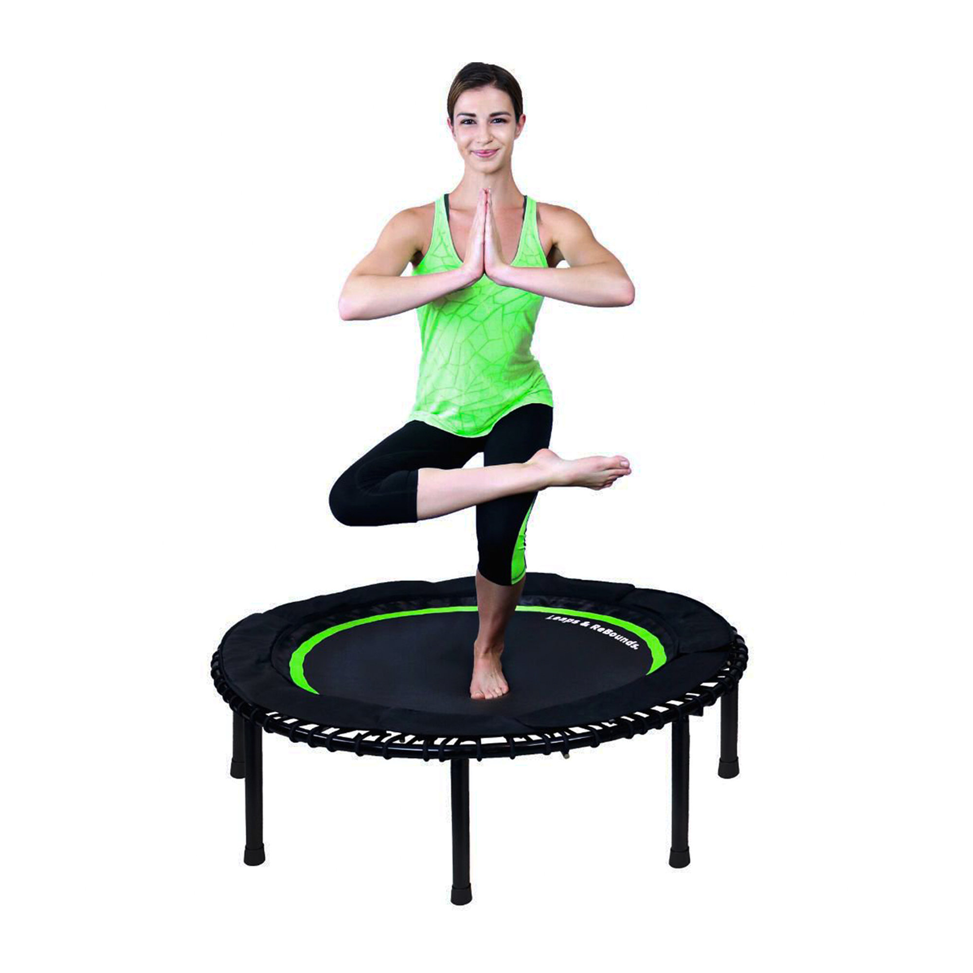 LEAPS & REBOUNDS 40" Adjustable Stability Bar with 40" Fitness ...