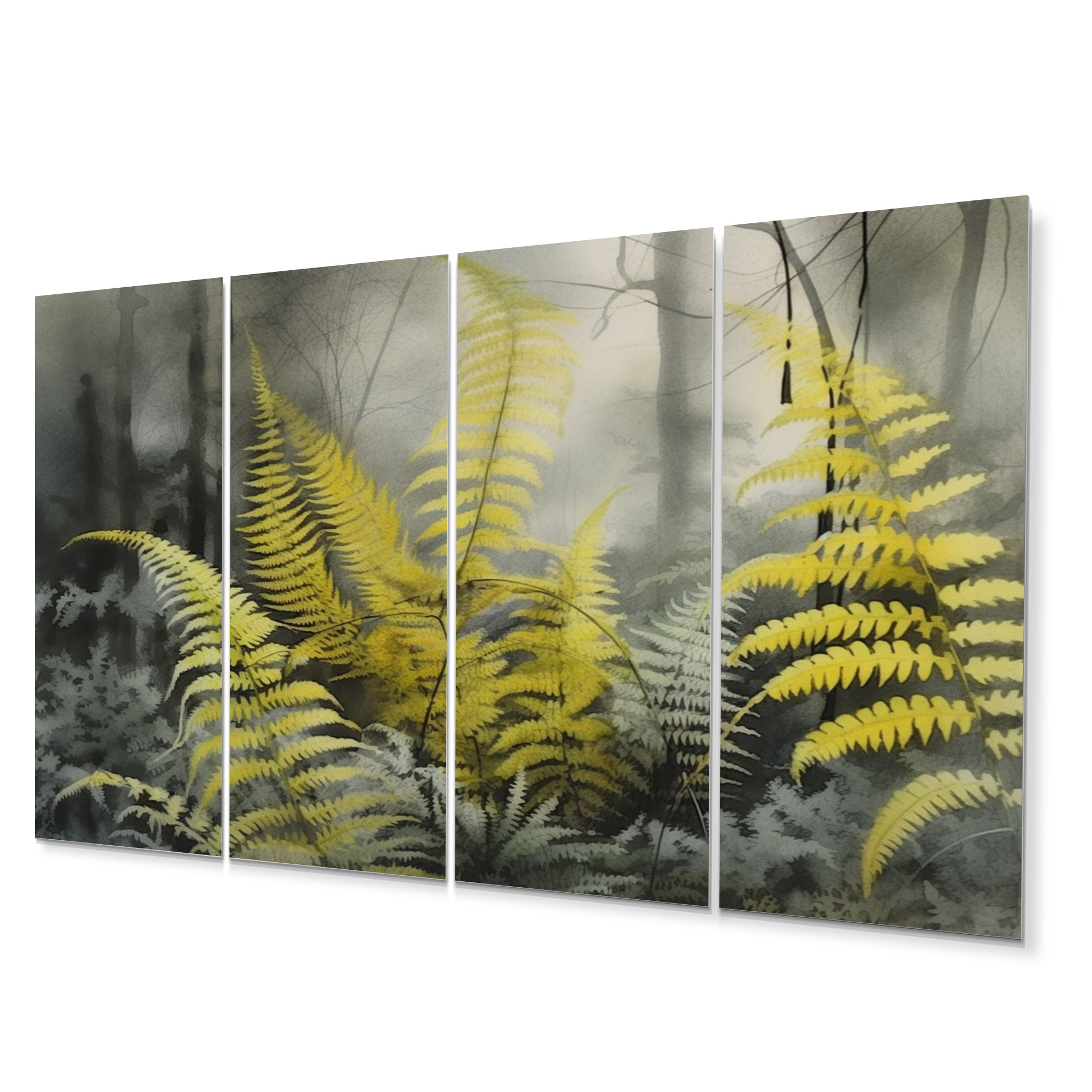 August Grove® Farmhouse Plants & Flowers Wall Decor on Metal - Wayfair ...