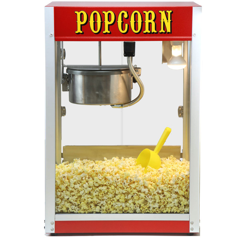 how to pop popcorn machine