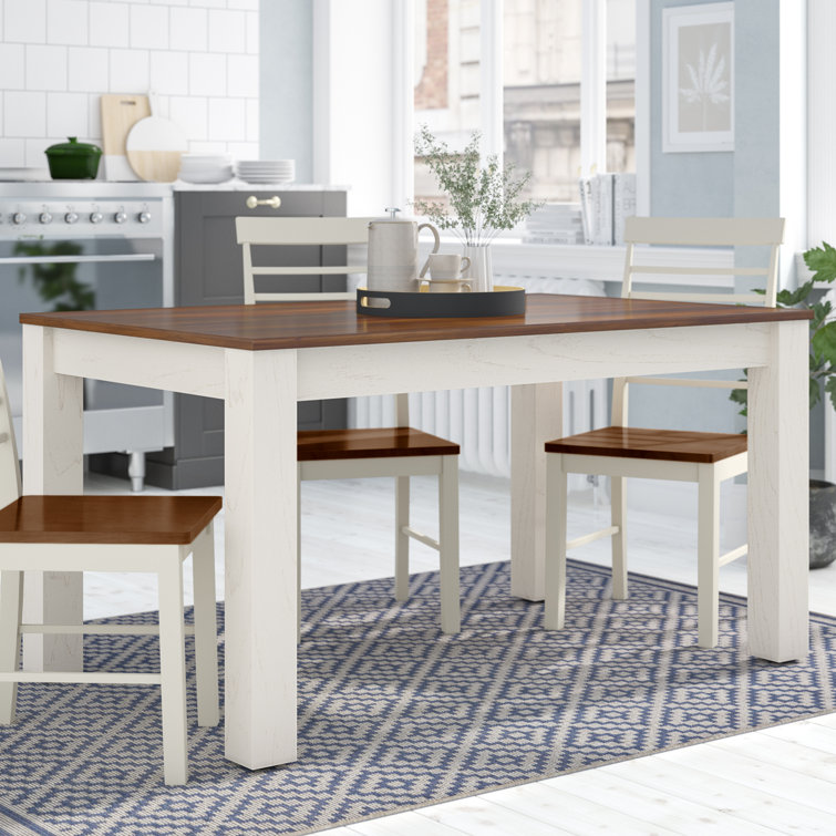 August Grove COUNTRY Extendable Dining Table 140-214 cm | Wayfair.co.uk