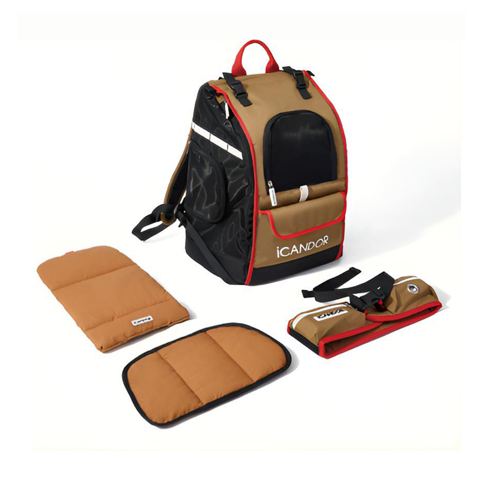 Corrigan Studio Multi Functional Pet Outdoor Backpack Oxford Cloth Car ...