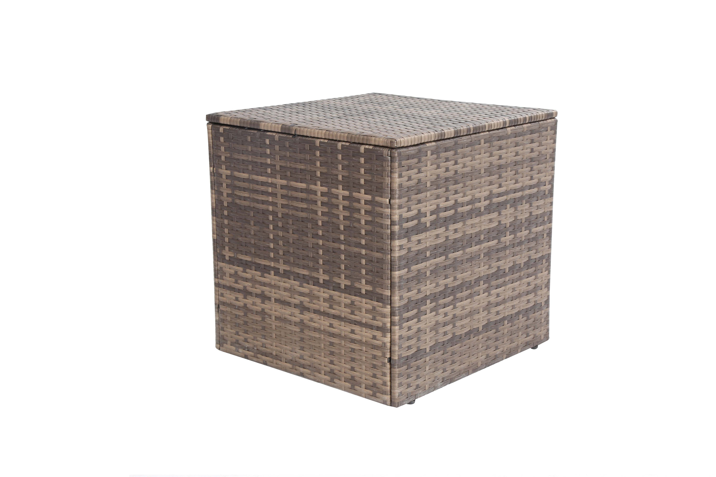 Eternal 68 Gallons Gallon Wicker/Rattan Storage And Coffee Table In ...