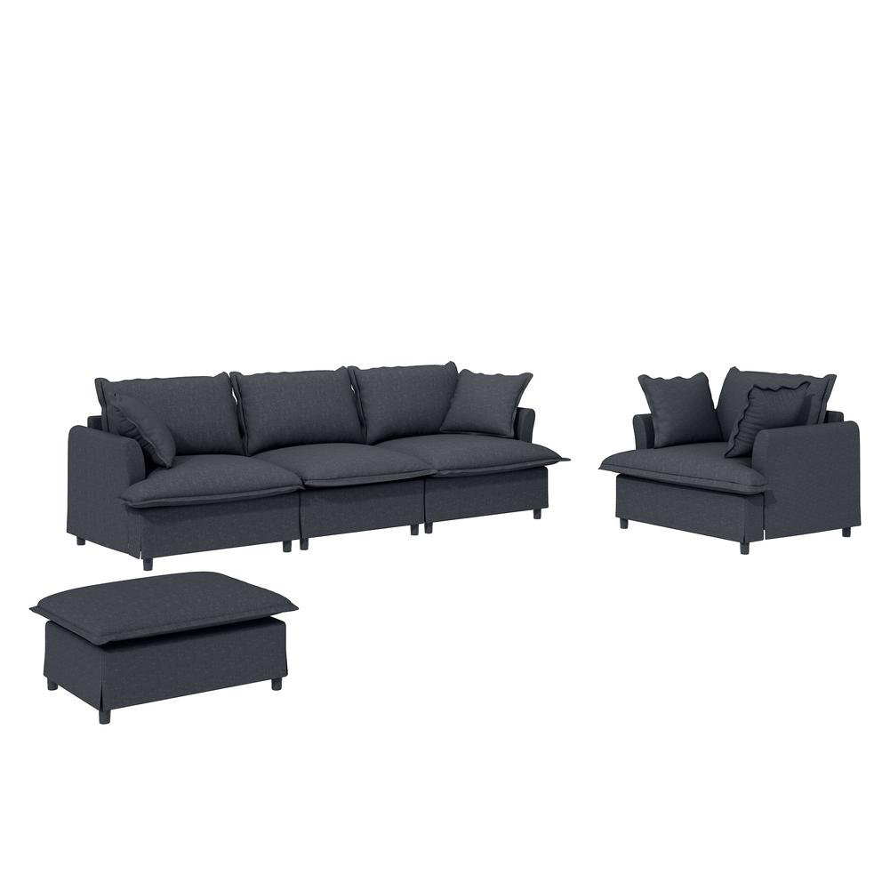 Latitude Run® Modern Oversized Single Seat Sofa Module For Modular Sofa ...