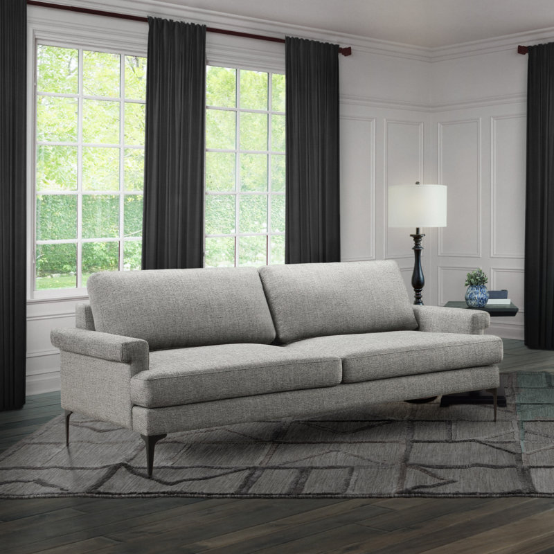 Latitude Run® Zadien Woven Fabric Sofa | Wayfair