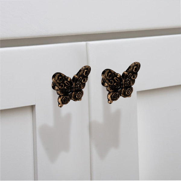 MascotHardware Butterfly 2-7/25 in. Patina Cabinet Knob & Reviews | Wayfair