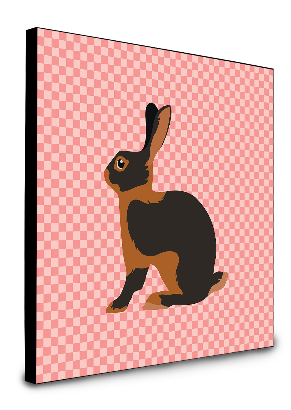 Harriet Bee Doumet Rabbit Artwork Wall Panel | Wayfair