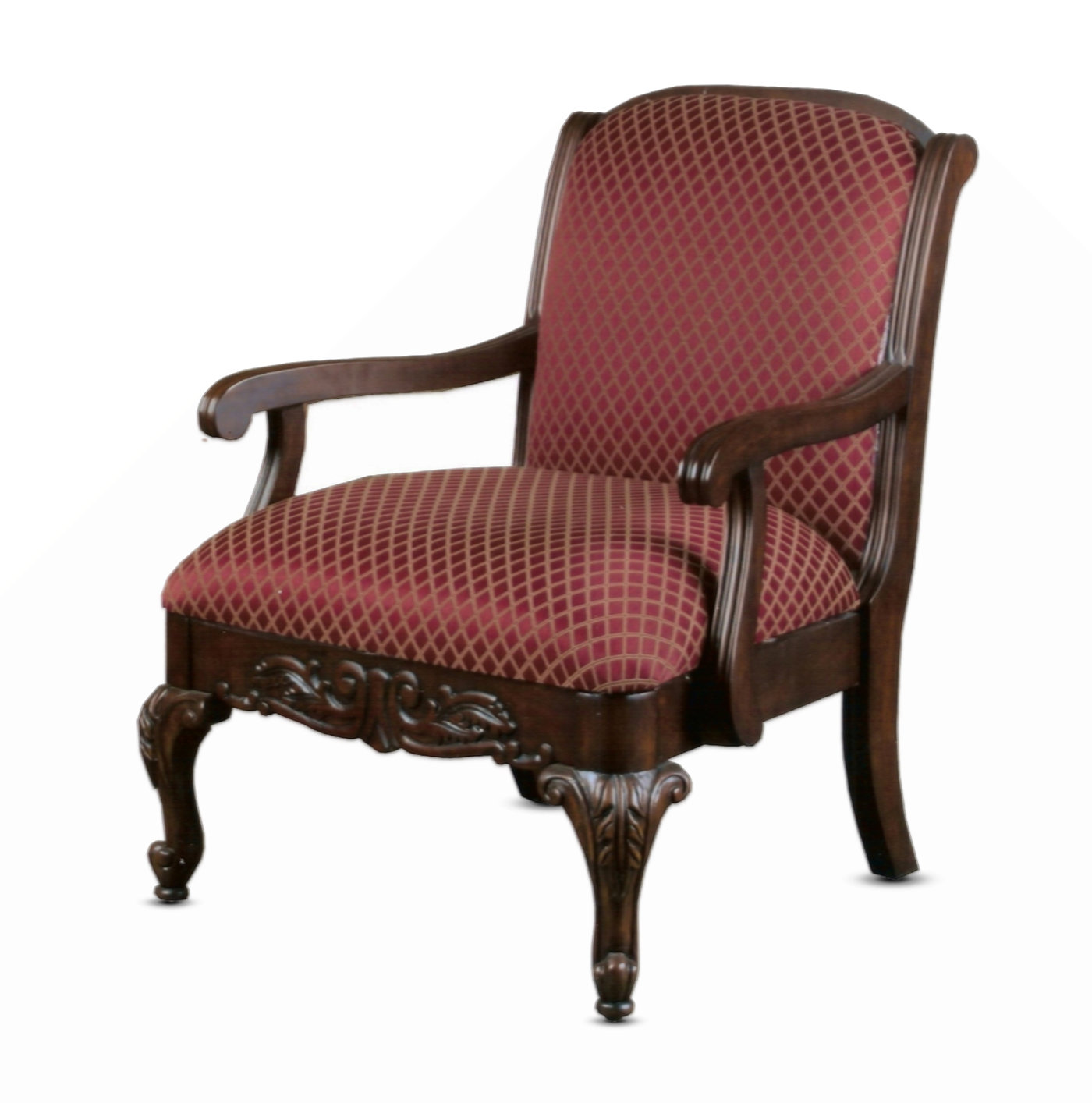 World Menagerie Ahisha Magenta Arm Chair Red Arm Chair | Wayfair