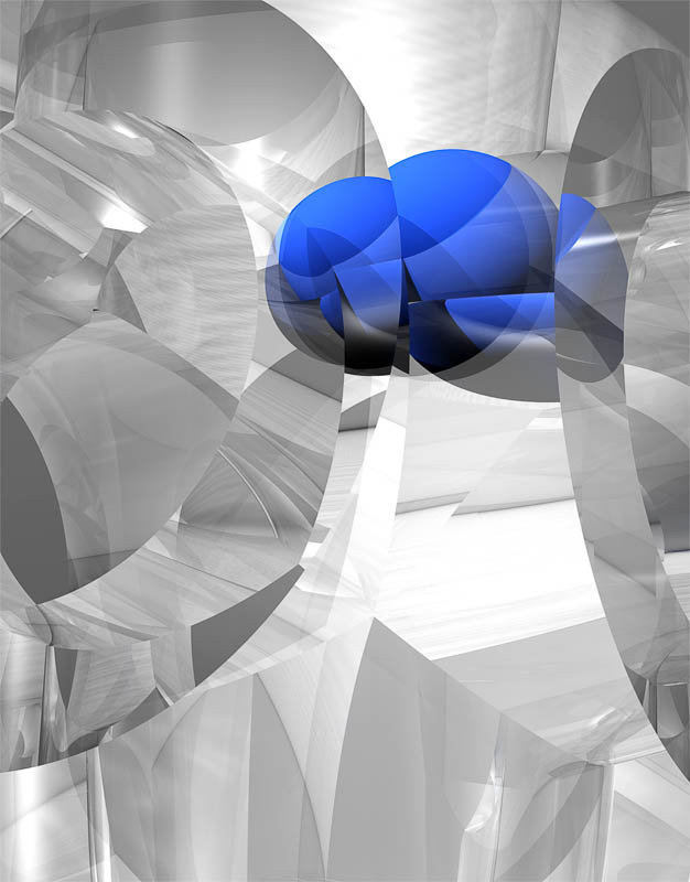 Menaul Fine Art 'Shattered Green' by Scott J. Menaul Graphic Art on ...