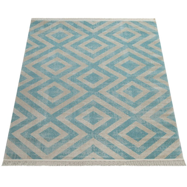 World Menagerie Middlesbrough Geometric Indoor / Outdoor Area Rug ...